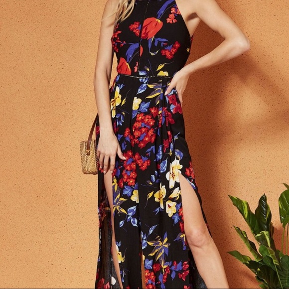 Band of Gypsies | Pants & Jumpsuits | Jumpsuit Woman Floral With Wide ...